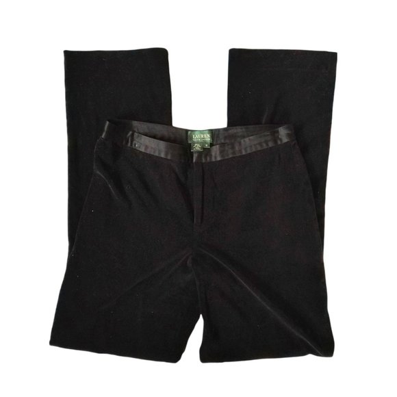 Lauren Ralph Lauren | Pants & Jumpsuits | Lauren Ralph Lauren Black Cotton Velveteen Pants ...